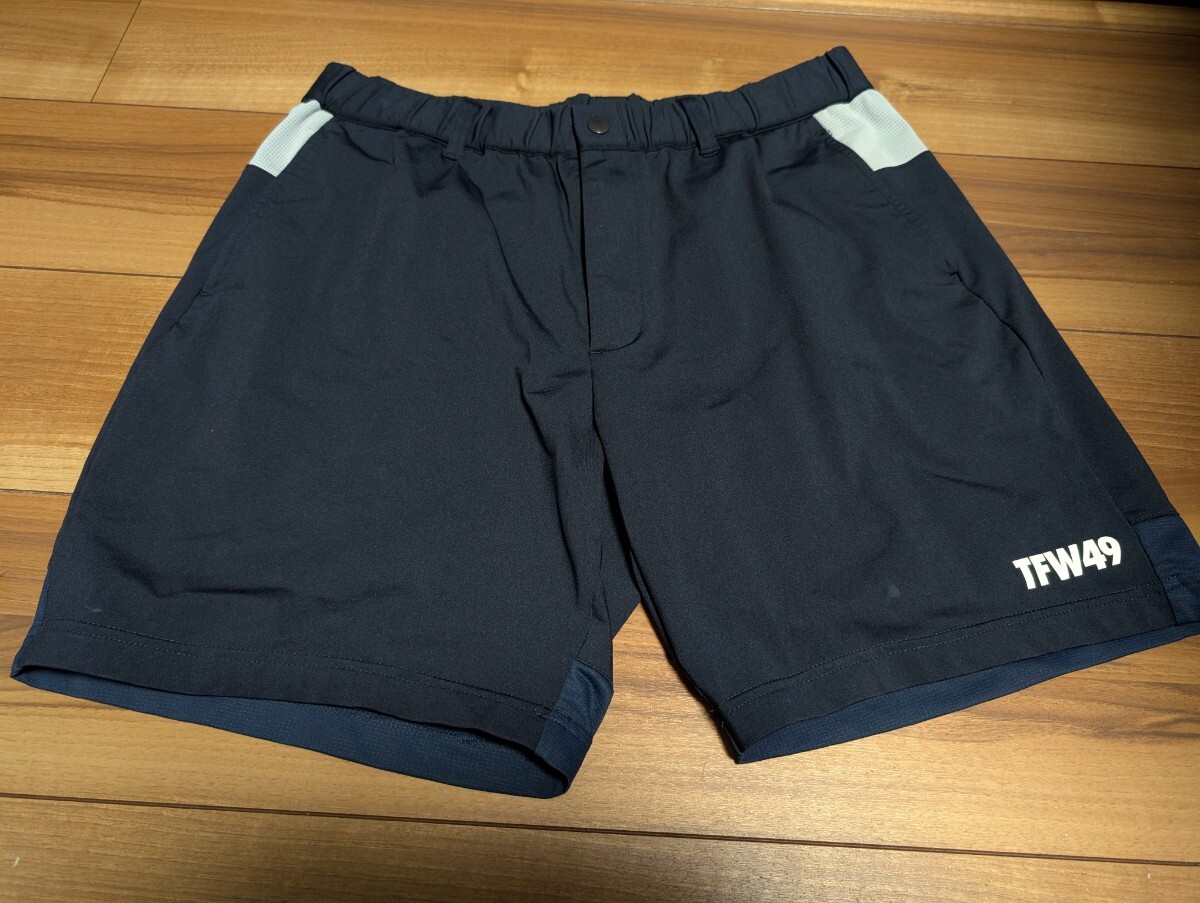 Yahoo!オークション - TFW49 ハーフパンツ ショートパンツ ネイビー XL...