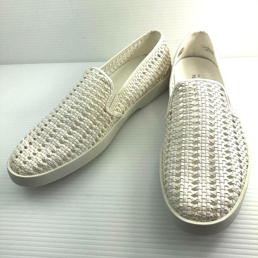 Yahoo!オークション - K339新品MONSIEUR NICOLE編込メッシュスリッポン...