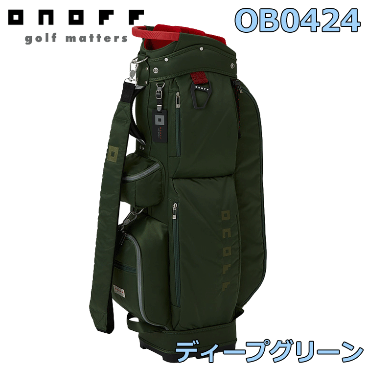 Yahoo!オークション - ONOFF Caddie Bag OB0424 【オノフ】【軽量】【...