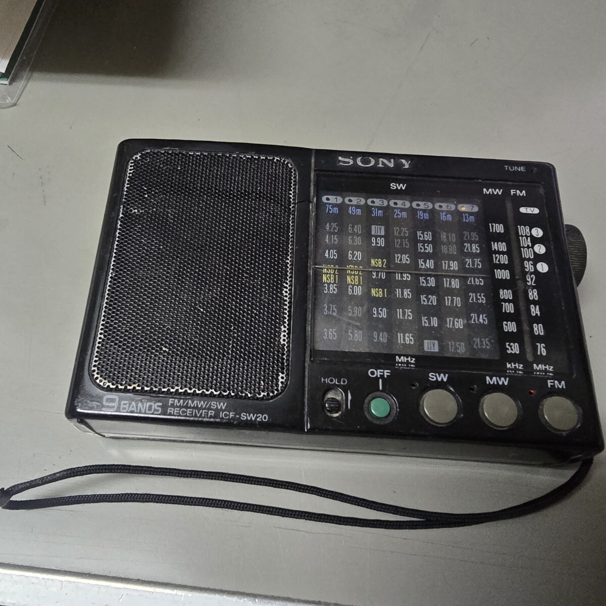 Yahoo!オークション - SONY ラジオ ICF-SW20