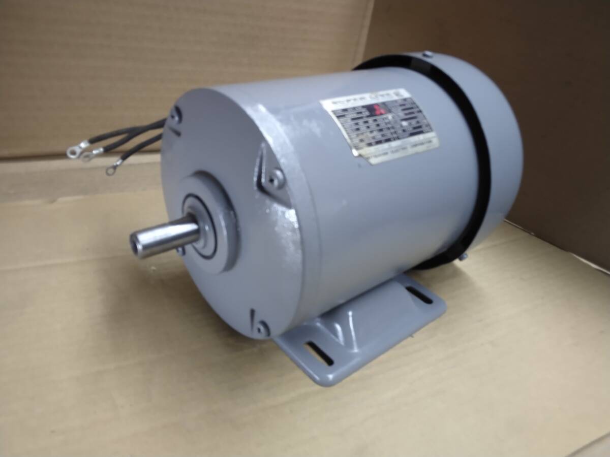 Yahoo!オークション - 三菱 三相200V モーター 0.4kw【4P】中古品