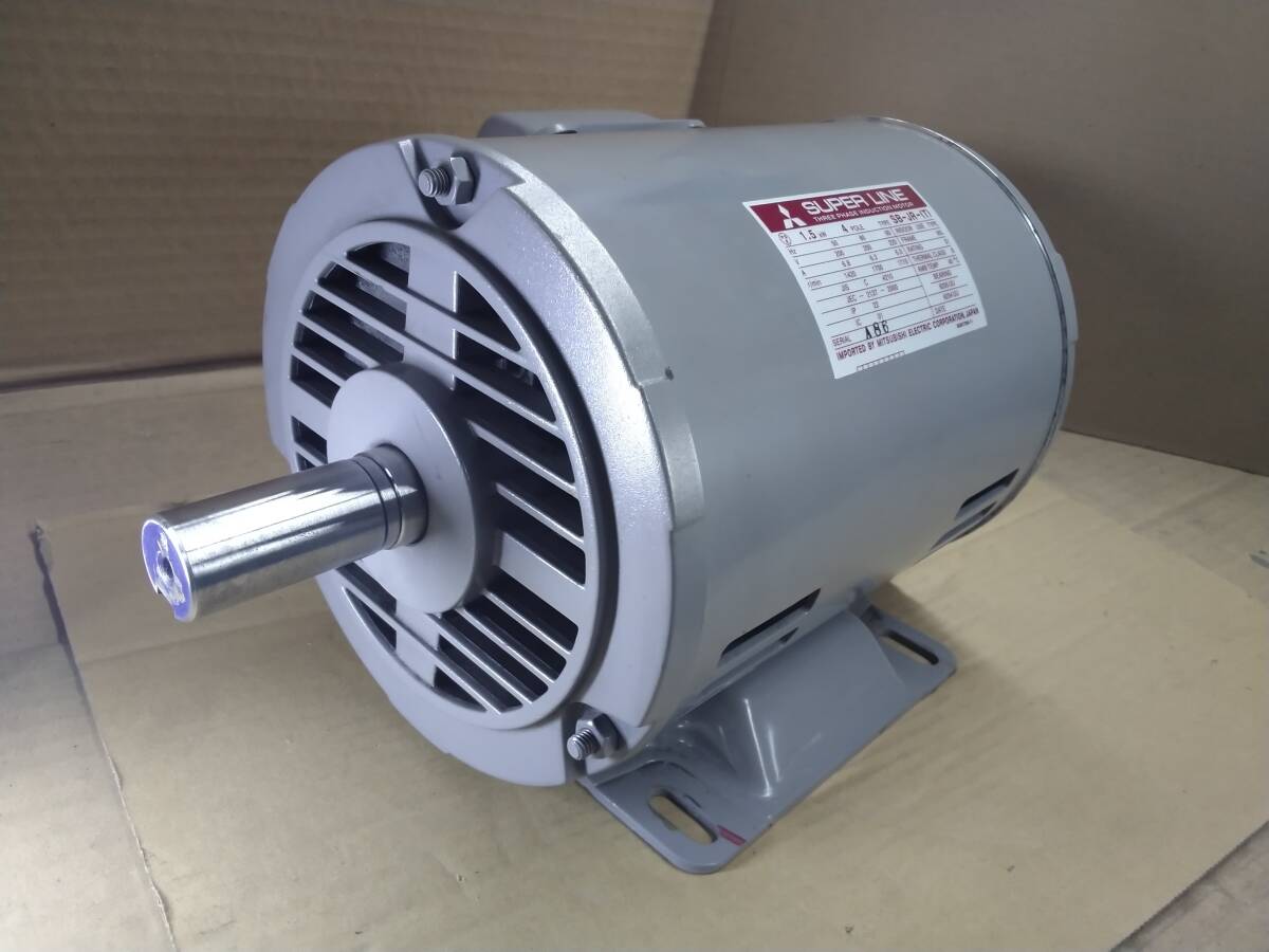 Yahoo!オークション - 三菱 三相200V モーター 1.5kw【4P】中古品
