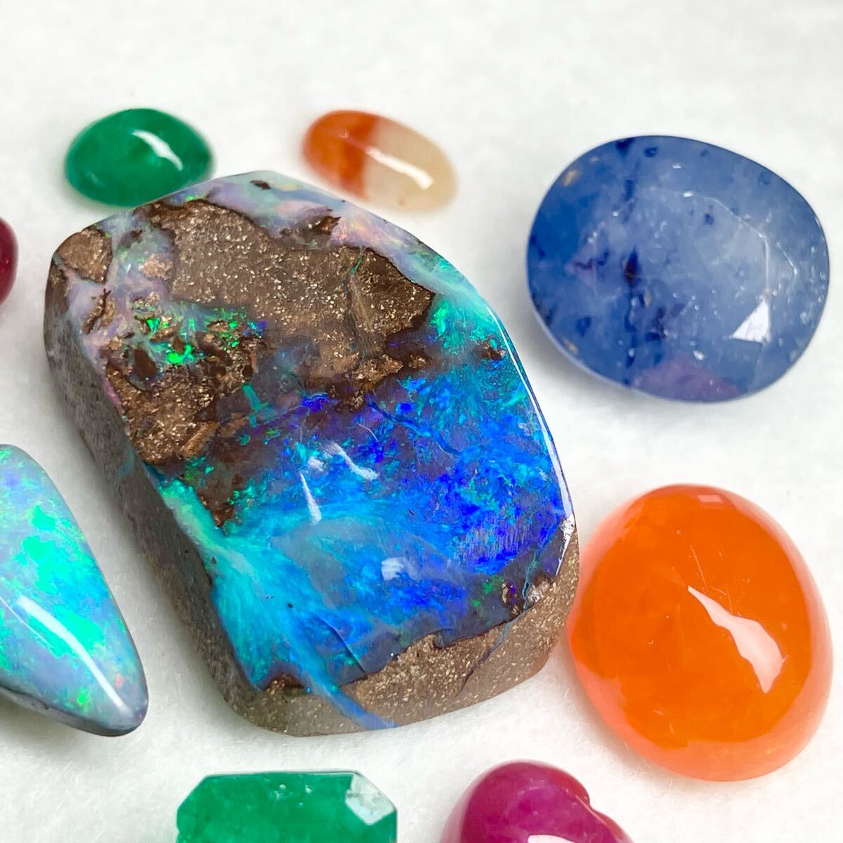 Yahoo!オークション - 1円〜 色石おまとめ54.962ct u 約10.99g エメ...