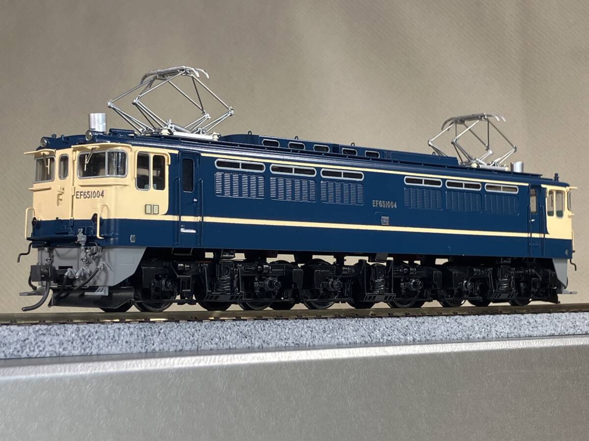 Yahoo!オークション - 美品・天賞堂 HO EF65 1004号機（PF一次型・PS17...