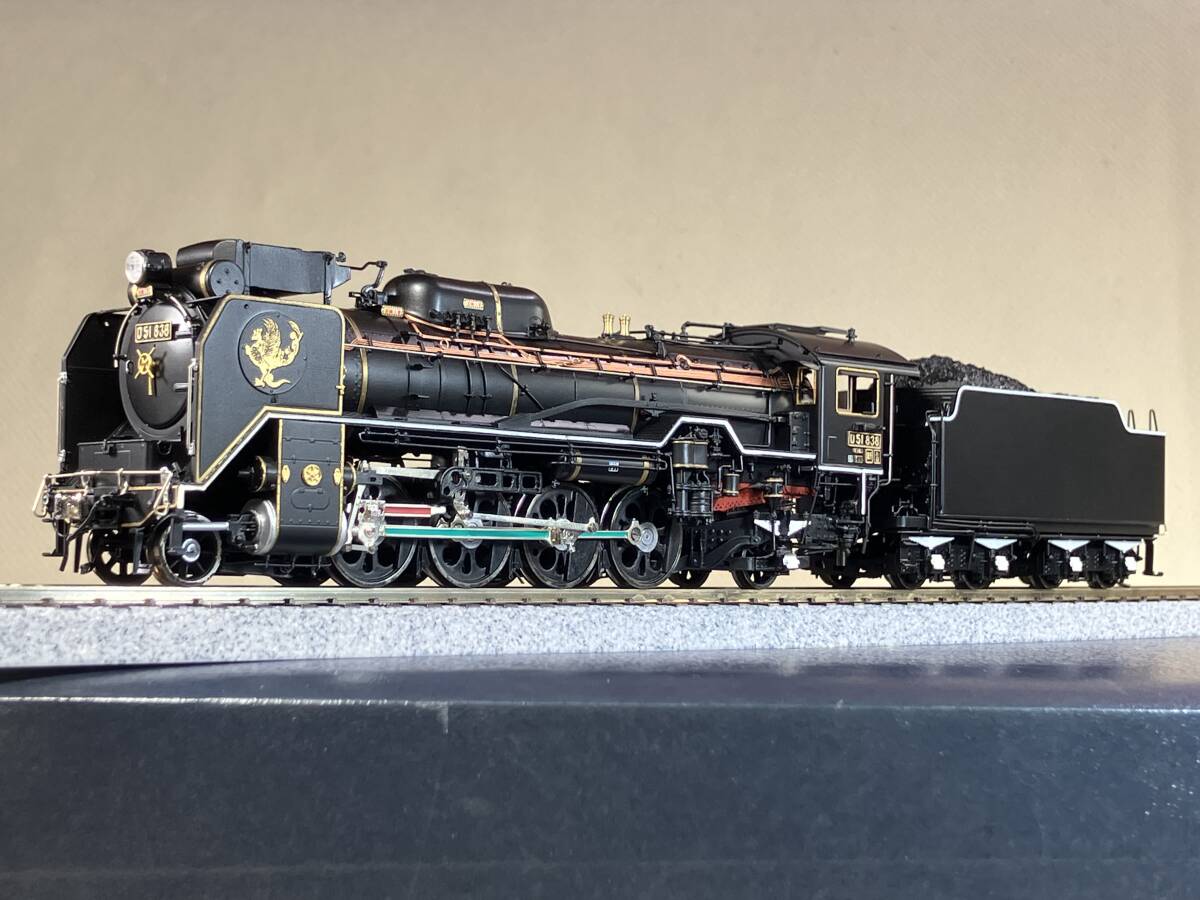 Yahoo!オークション - 美品 天賞堂55周年記念 D51 838号機(新見...