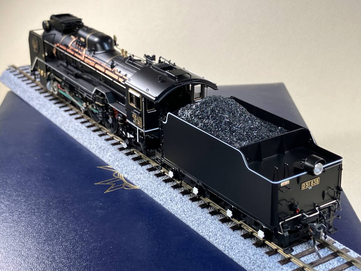 Yahoo!オークション - 美品 天賞堂55周年記念 D51 838号機(新見...