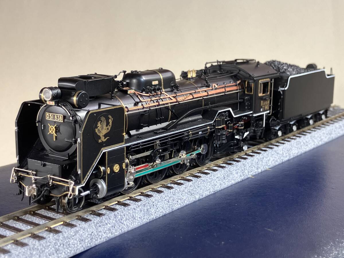 Yahoo!オークション - 美品 天賞堂55周年記念 D51 838号機(新見...