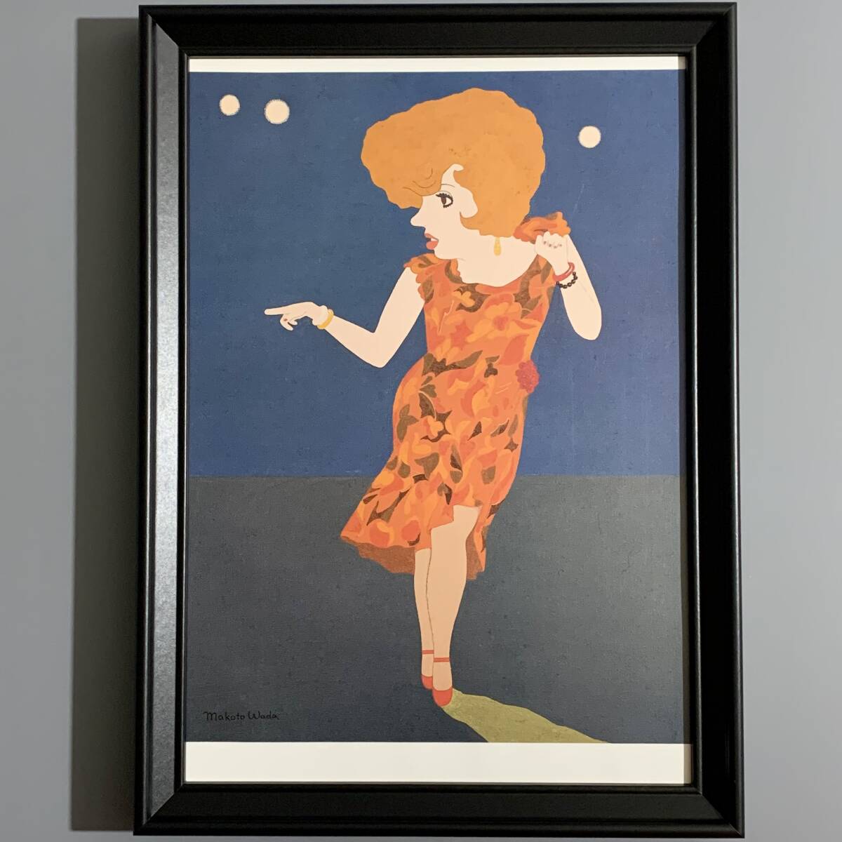 Yahoo!オークション - 和田誠 「映画 『ラッキーレディ』 1976」/A4額...