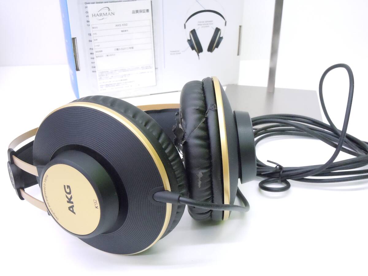 Yahoo!オークション - 5687 音響祭 AKG by HARMAN K92 クローズドバッ...