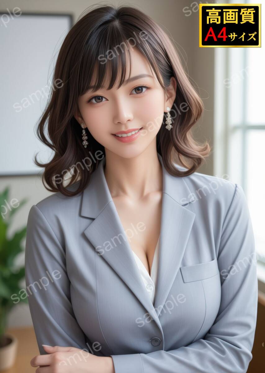 Yahoo!オークション - 麗子 OL アート ポスター 美女 A4サイズ グラビ...