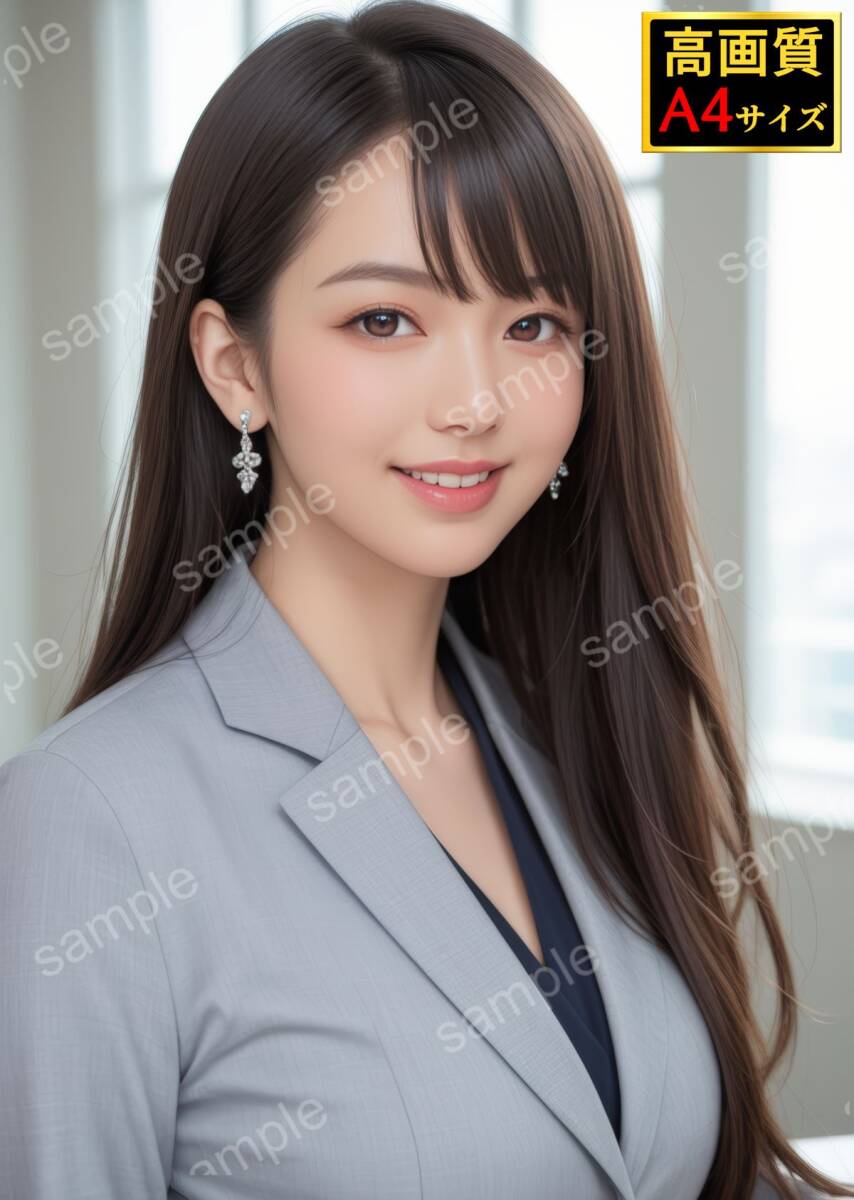 Yahoo!オークション - 麗子 OL アート ポスター 美女 A4サイズ グラビ...