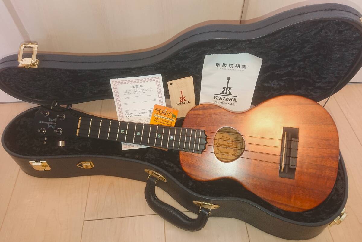 Yahoo!オークション - 極上美品 コアロハ KoALOHA KCM-10 RP コンサー...