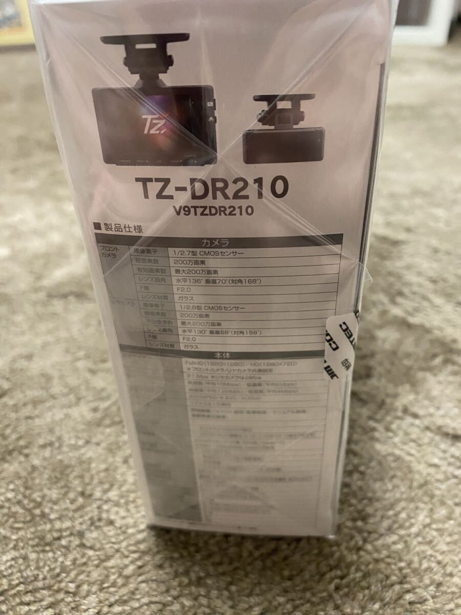 Yahoo!オークション - 新品未使品 ドライブレコーダー TZ-DR210 コムテ...