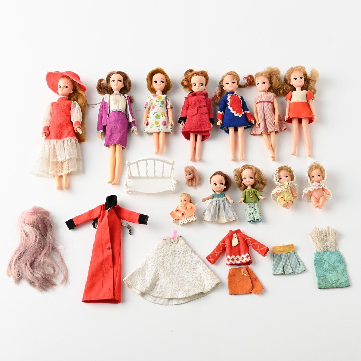 当時物 タカラ リカちゃん くるみちゃん レディリカちゃん ママ ミキちゃん カコちゃん チビッコメイト等 昭和レトロ 着せ替え人形(着せかえ人形)｜売買されたオークション情報、yahooの ...