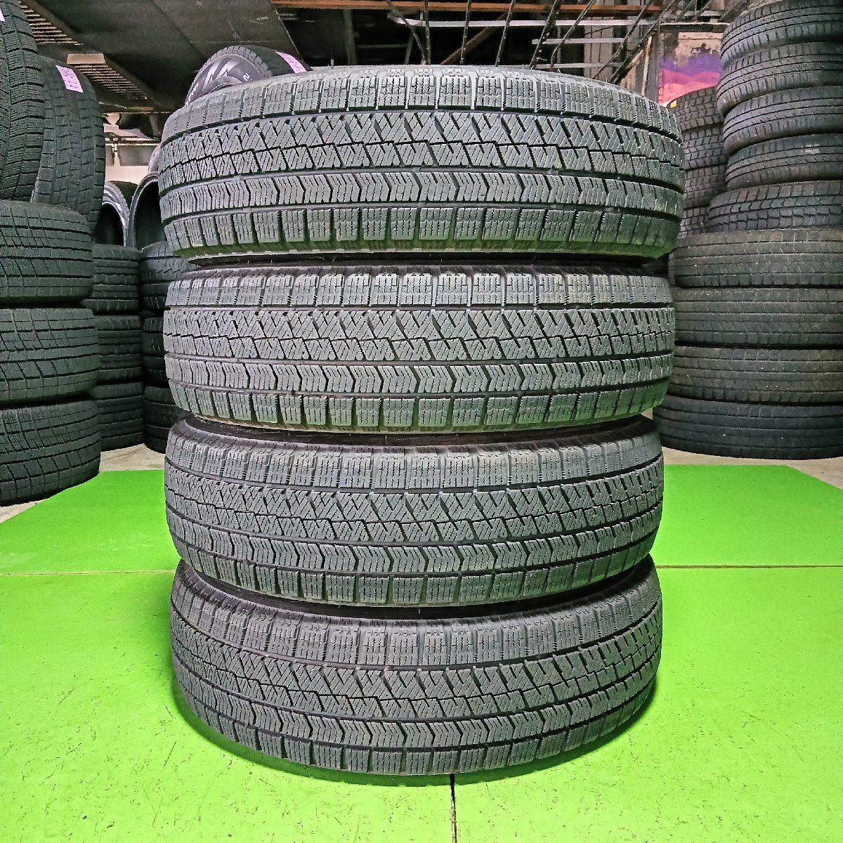 Yahoo!オークション - T7-4-1155/65R14 75Q BS BLIZZAK VRX2 2021年製/...