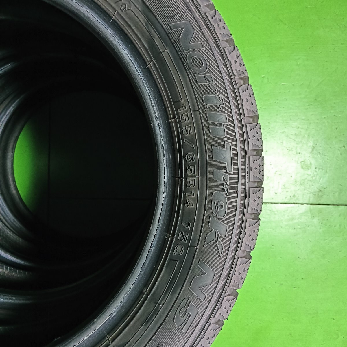 Yahoo!オークション - T7-11-5155/65R14 75Q AUTOBACS NORTHTREK N5 20...