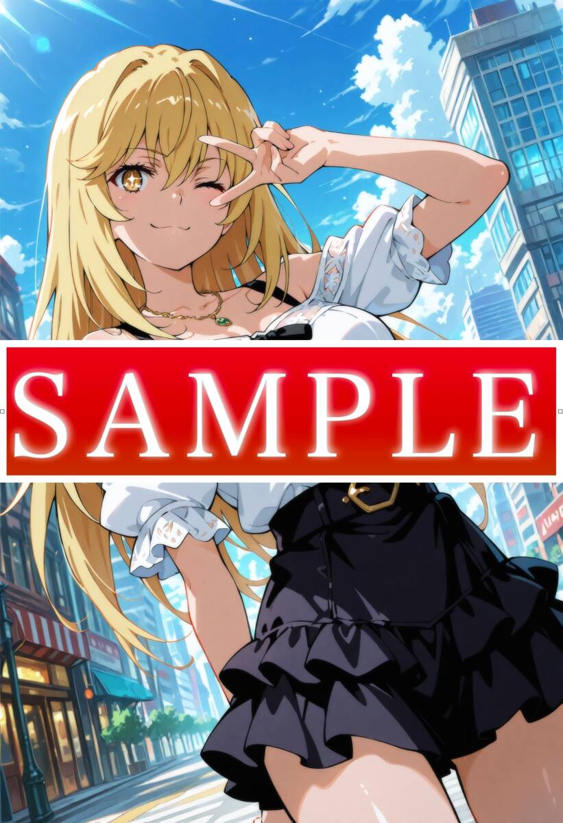 Yahoo!オークション - 【7枚】【No.5800】オリキャラ/イラスト/AI/高画...