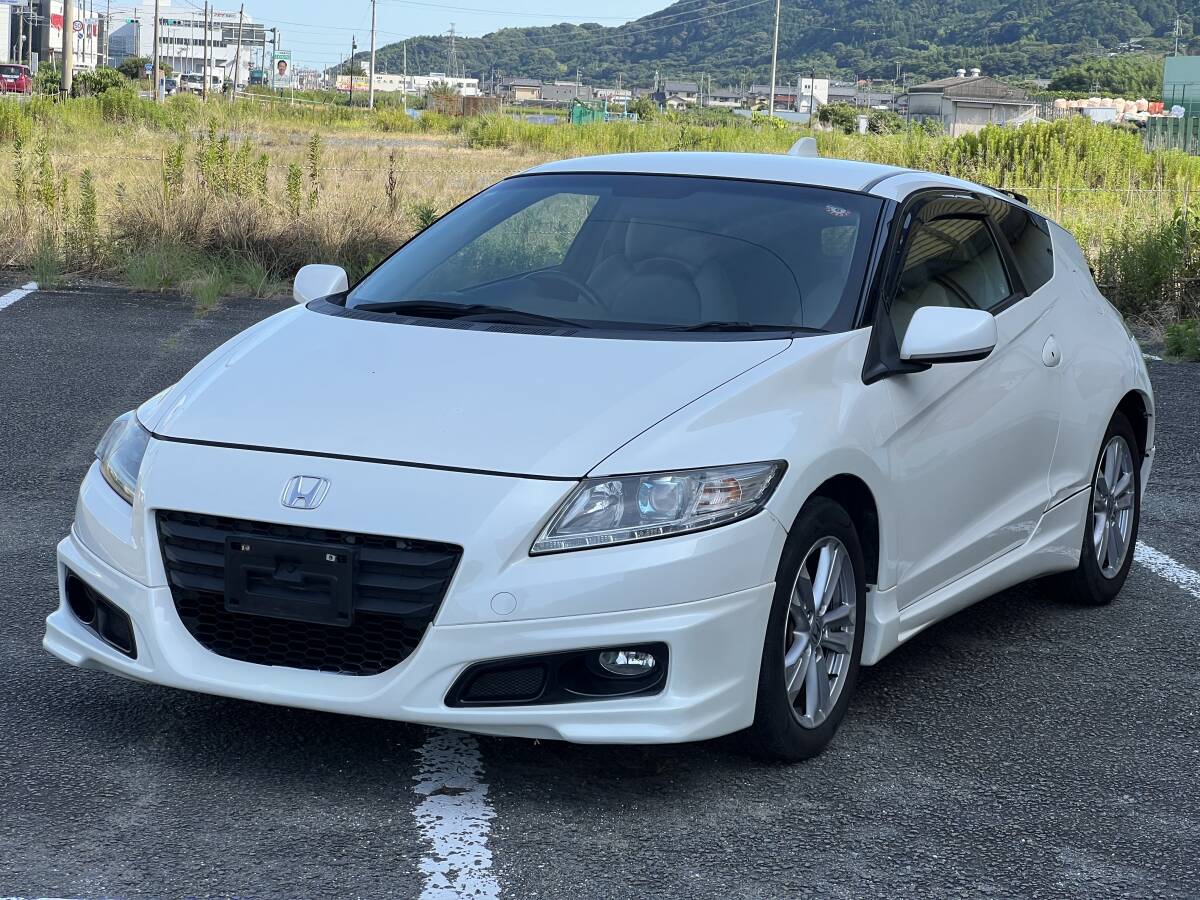 Yahoo!オークション - H22年ホンダ CR-Z 6速マニュアル α ナビ／テレ...