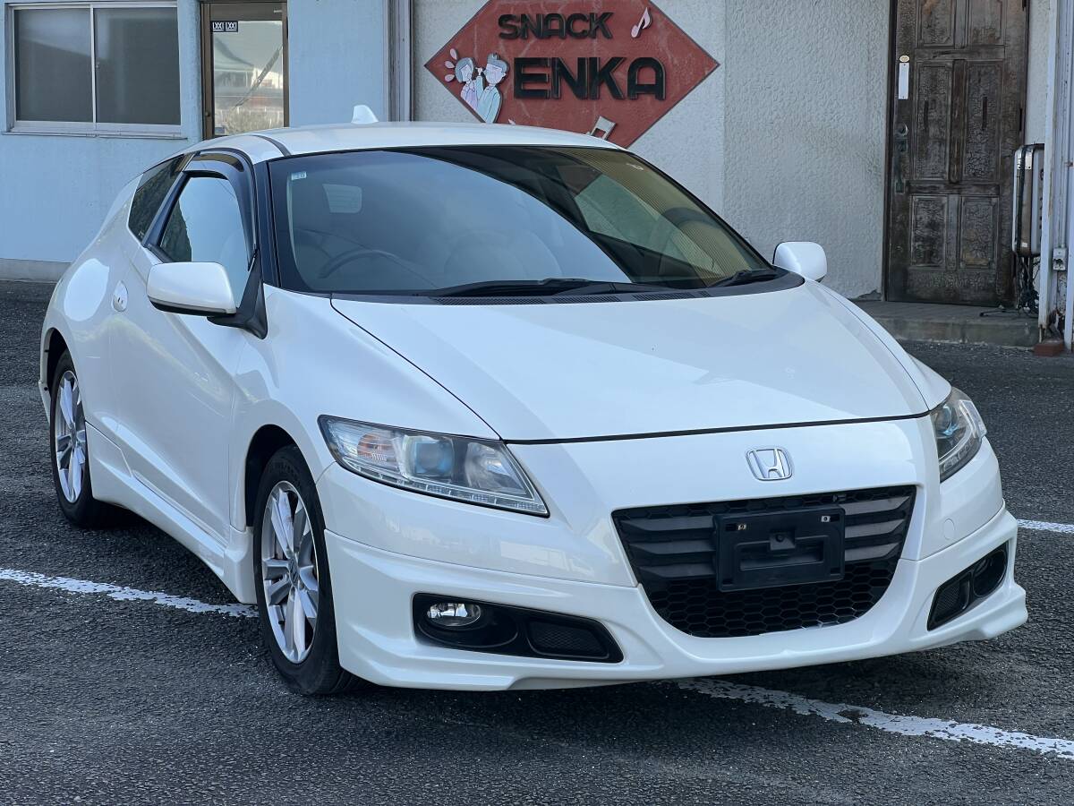 Yahoo!オークション - H22年ホンダ CR-Z 6速マニュアル α ナビ／テレ...