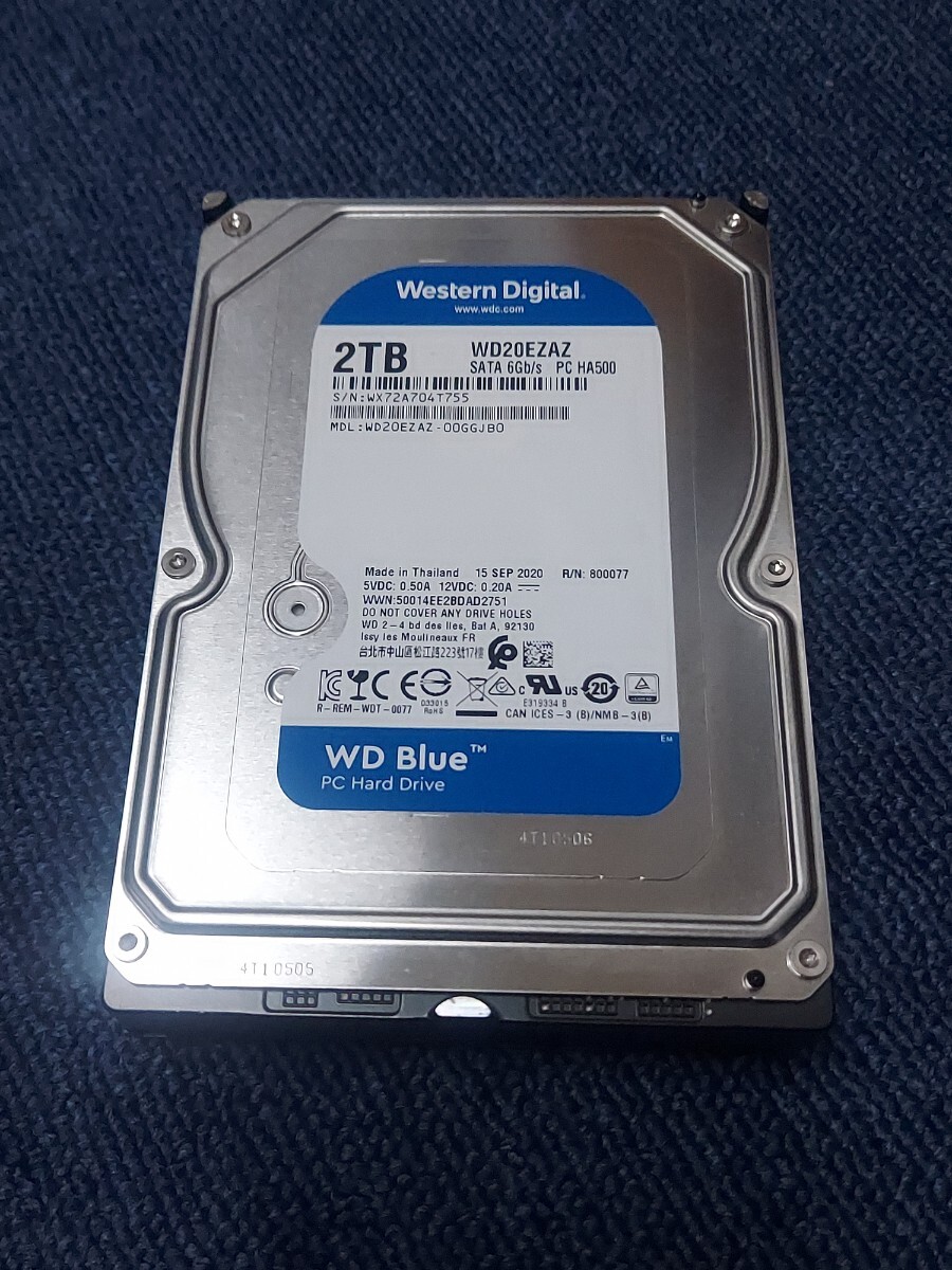 Yahoo!オークション - Western Digital 2TB SATAハードディスク WD20E...