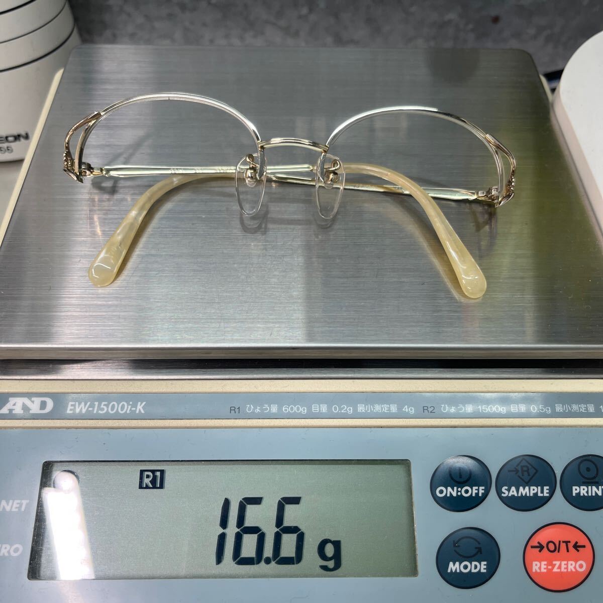 眼鏡 メガネ ハーフリム フレーム PENTAX K14WG 金 K14 WG 地金(その他)｜売買されたオークション情報、yahooの商品情報をアーカイブ公開 - オークファン（aucfan ...