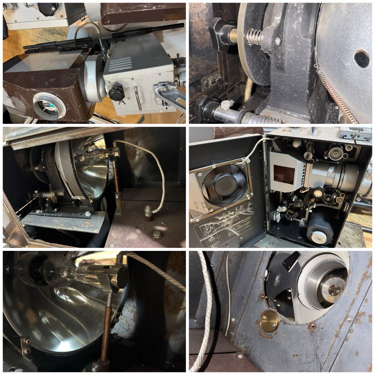 Yahoo!オークション - 【現状品・GX-1600 x2台セット】Shinkyo 映写機 ...