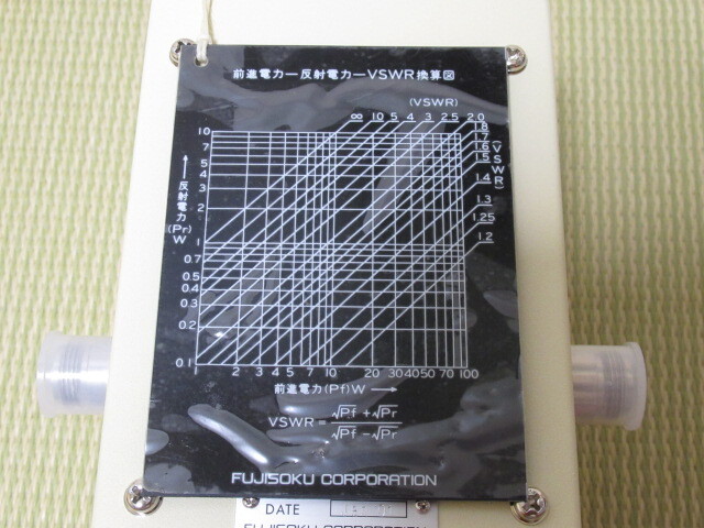 Yahoo!オークション - フジソク 通過型電力計 特注型式TLP-851A 狭帯域...