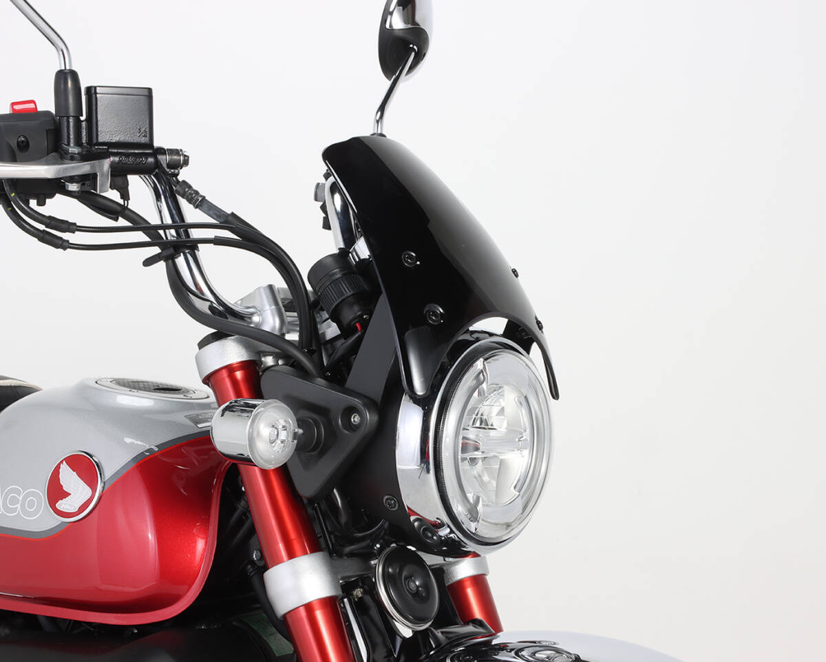 Yahoo!オークション - キタコ エアロバイザー（ダークスモークタイプ）...