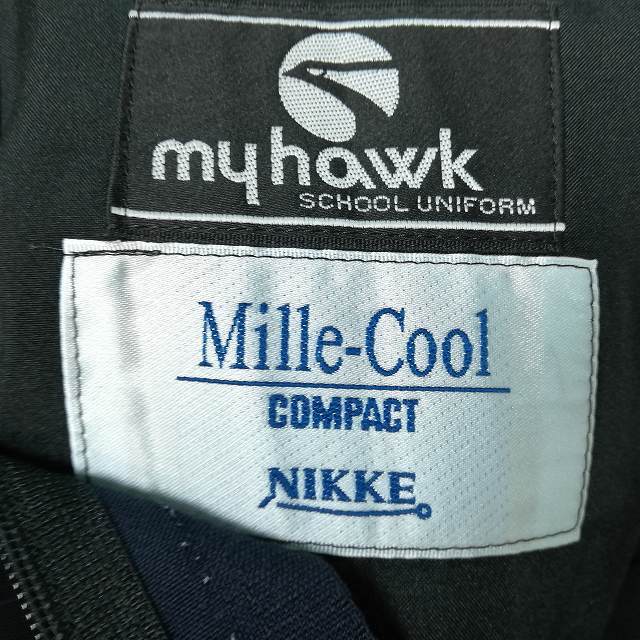 Yahoo!オークション - 1円 スクールスカート 夏物 w63-丈63 紺 中学 高...