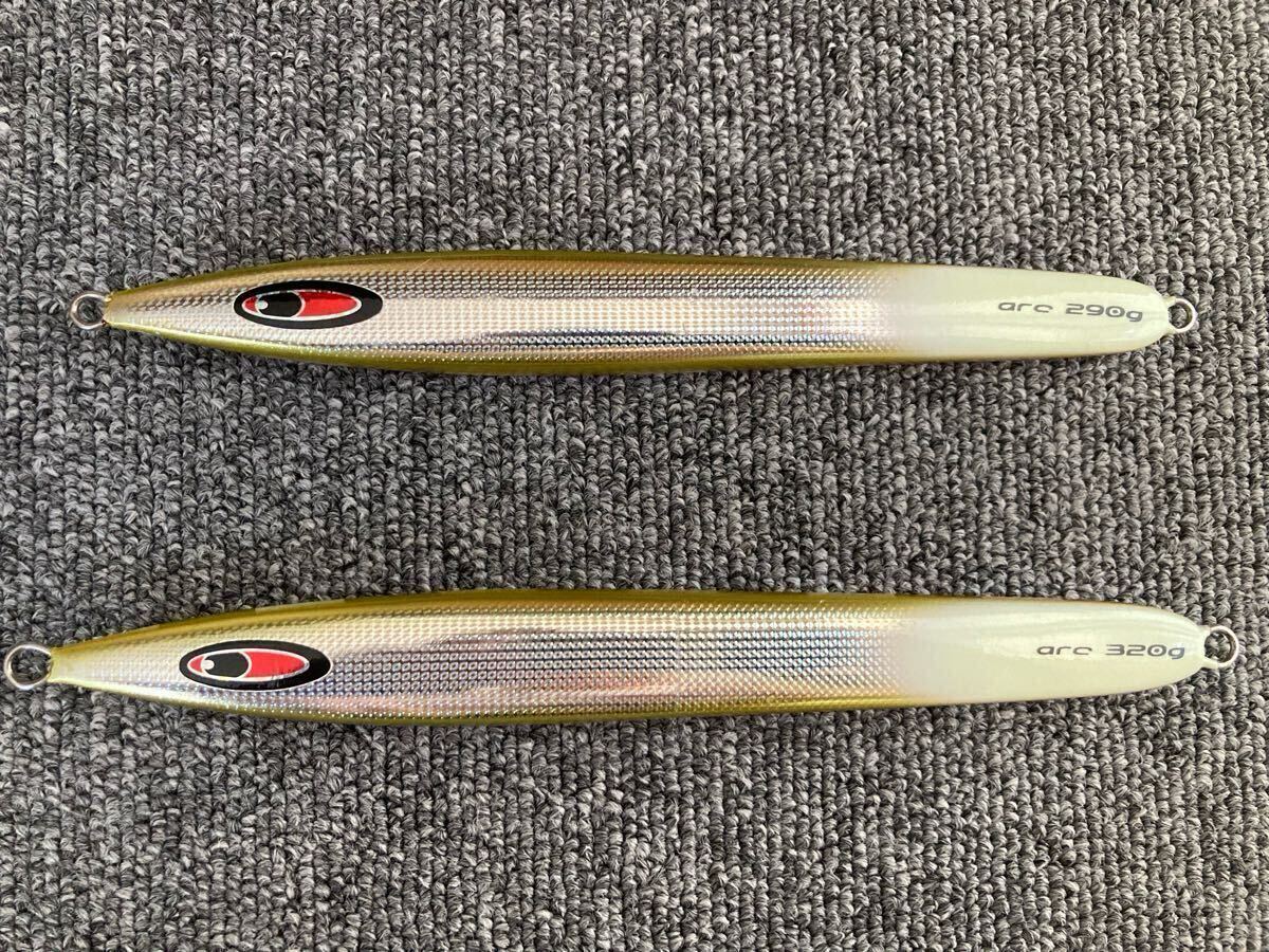 シーフロアコントロール アーク 290g 320g arc 中深海 スロージギング(メタルジグ)｜売買されたオークション情報、yahooの商品情報をアーカイブ公開 - オークファン ...