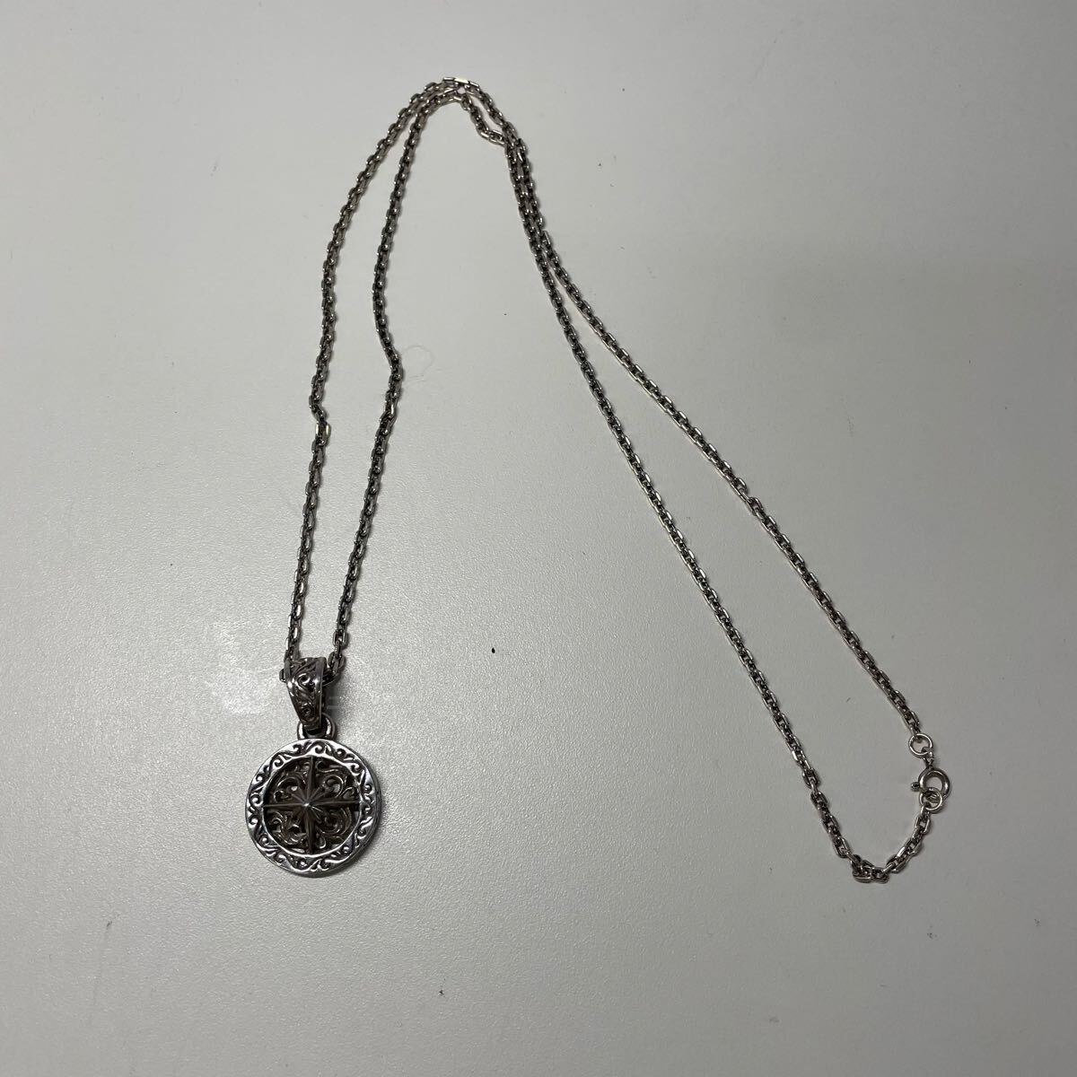 Yahoo!オークション - A7【美品】/ SAAD SV925 ネックレス シルバー ア...