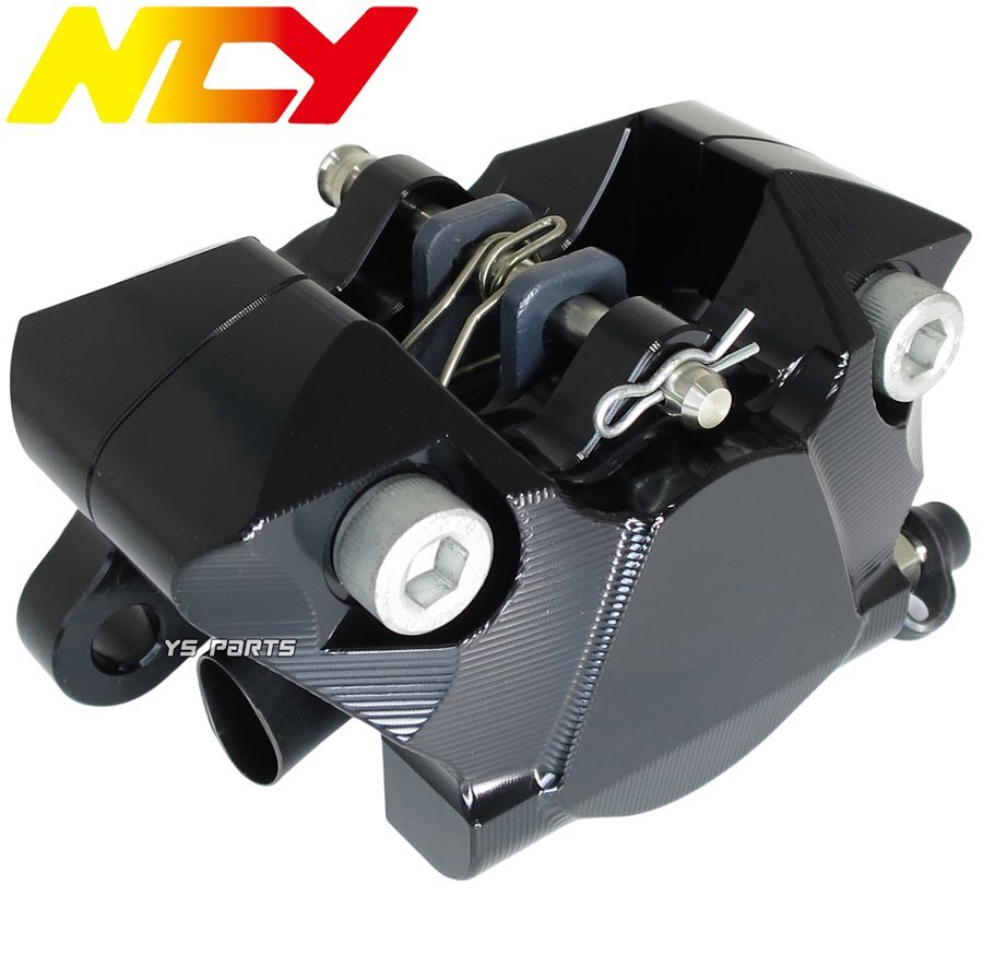 Yahoo!オークション - NCY A7075鍛造ブレーキキャリパー黒[カニキャリ...