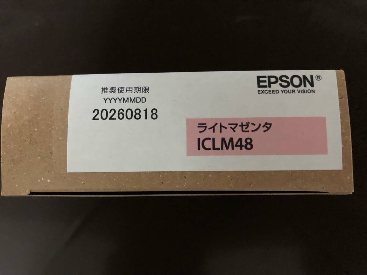 Yahoo!オークション - セイコーエプソン ICLM48 ライトマゼンタ 適合機...