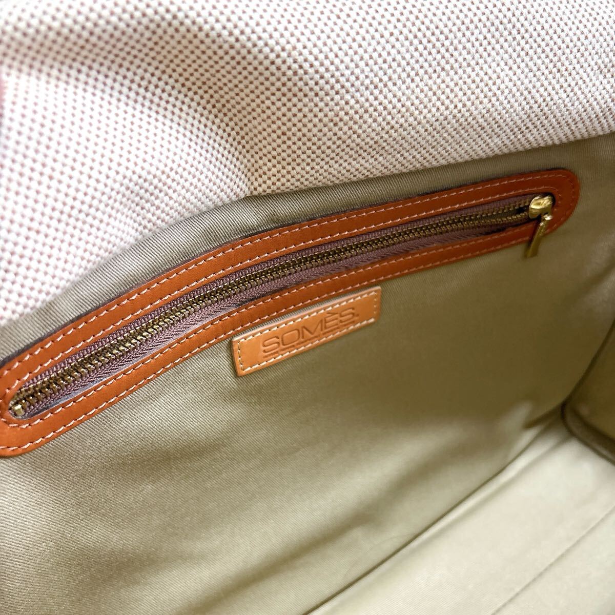 Yahoo!オークション - m309 SOMES SADDLE ソメスサドル レザー トート...