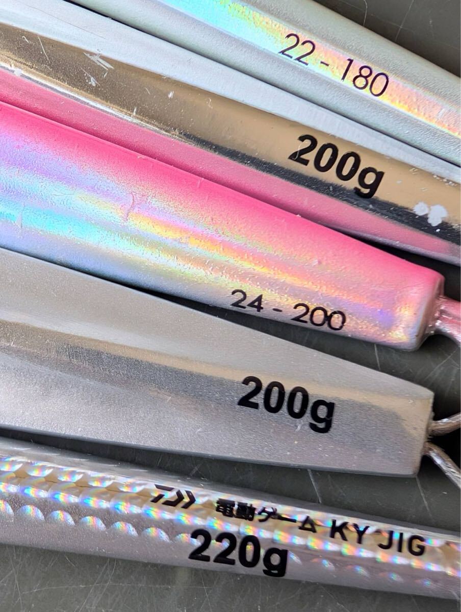 Yahoo!オークション - ダイワ DAIWA TB KY ロング 180〜220g 5本セット...