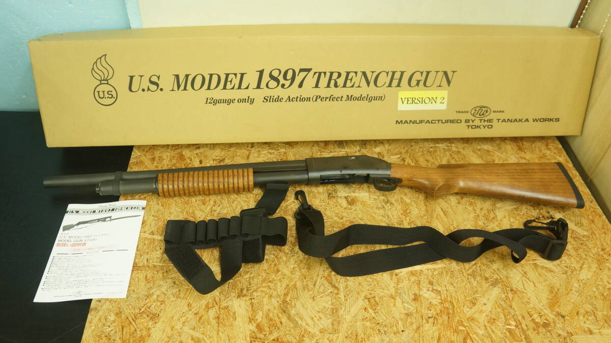 Yahoo!オークション - タナカワークス M1897 ライアット ショットガン ...