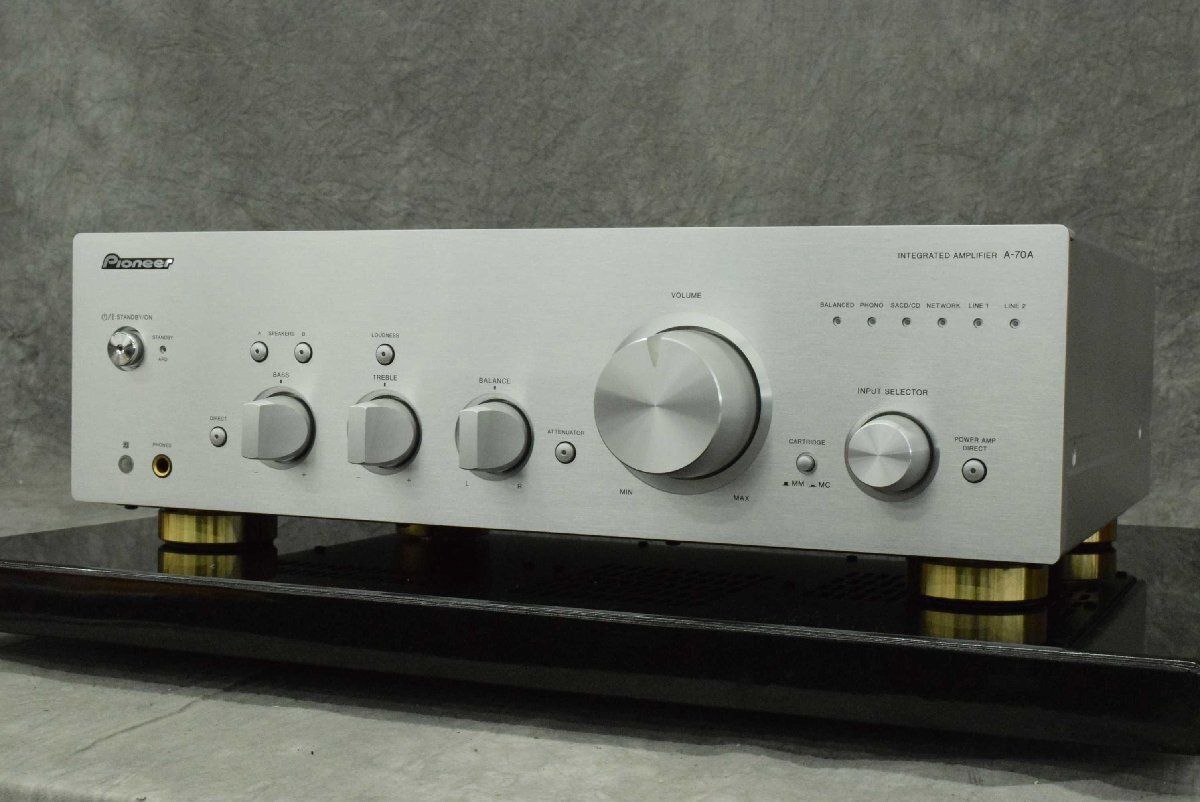 Yahoo!オークション - 【C】Pioneer A-70A プリメインアンプ パイオニ...