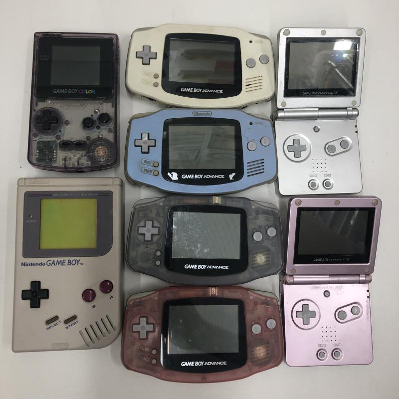 Yahoo!オークション - 【ジャンク】GBASP 2台/GBA 4台/GBC 1台/GB 1台/...