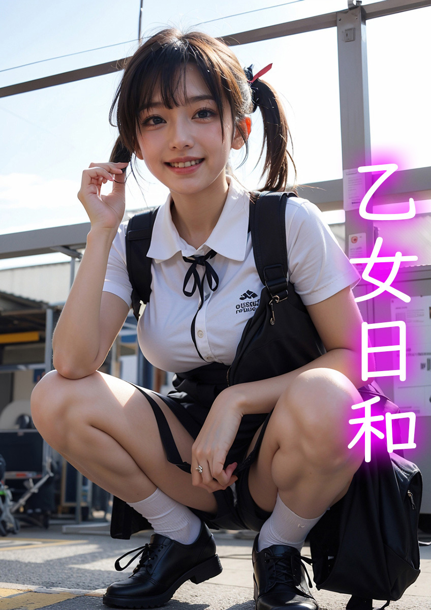Yahoo!オークション - 091 制服 ブルマ 1点物 アート 可愛い AI 美女 A...