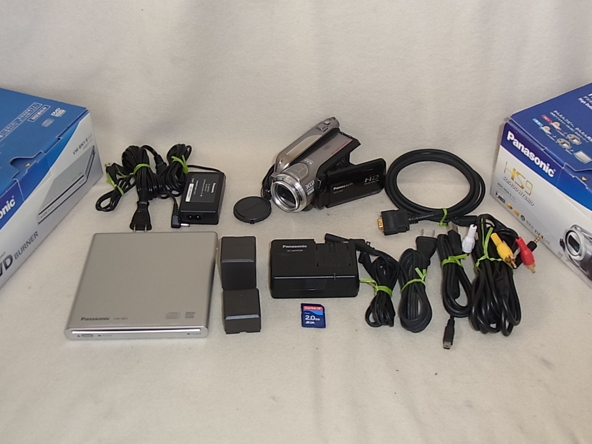 Yahoo!オークション - Panasonic パナソニック HDC-HS9 HDDビデオカメ...