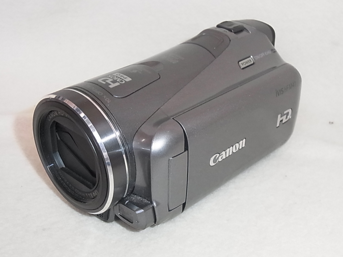 Yahoo!オークション - CANON キヤノン iVIS HF M41 HDビデオカメラ 11...