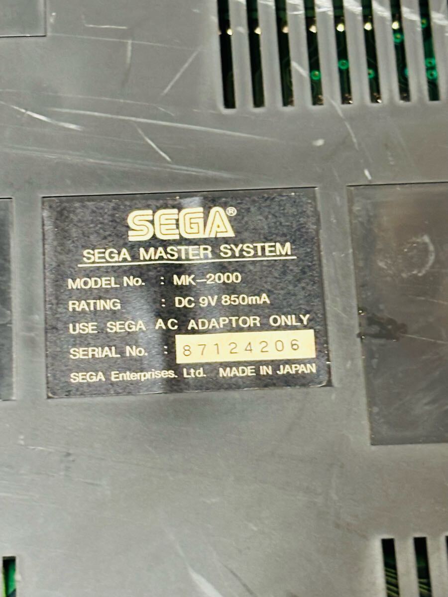 SEGA セガ MASTER SYSTEM マスターシステム本体 MK-2000 コントローラー Model-3020 動作未確認(その他)｜売買されたオークション情報、yahooの商品情報を ...