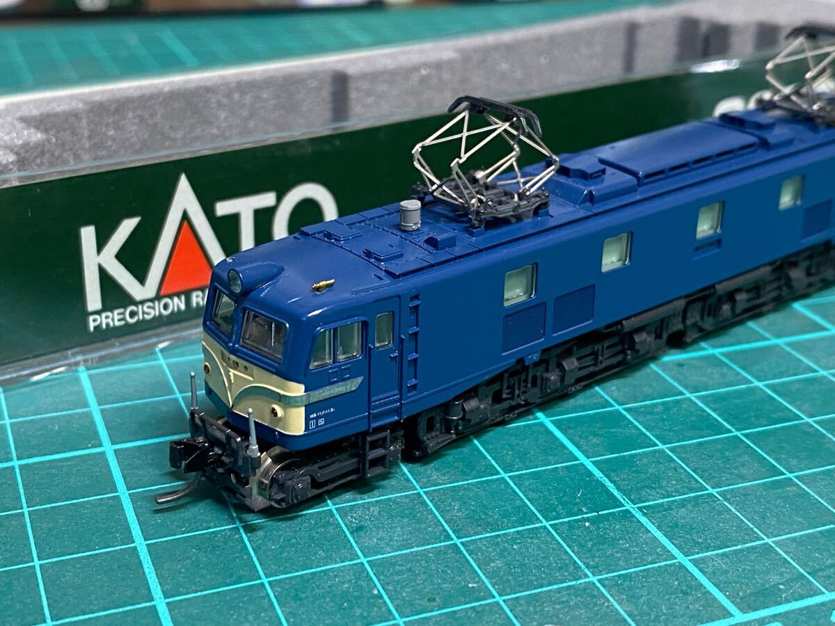 Yahoo!オークション - EF58形電気機関車（後期形大窓・ブルー） 3020-1...