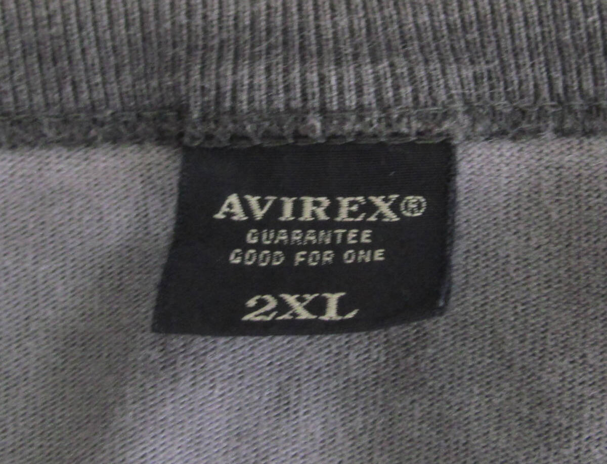 Yahoo!オークション - AVIREX アヴィレックス 長袖 Tシャツ ロンT 2XL ...