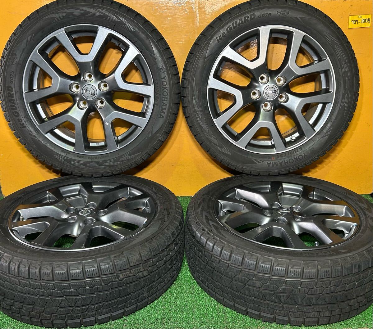 Yahoo!オークション - 225/55R18 98Q G075 YOKOHAMA ice GUARD 日産純...