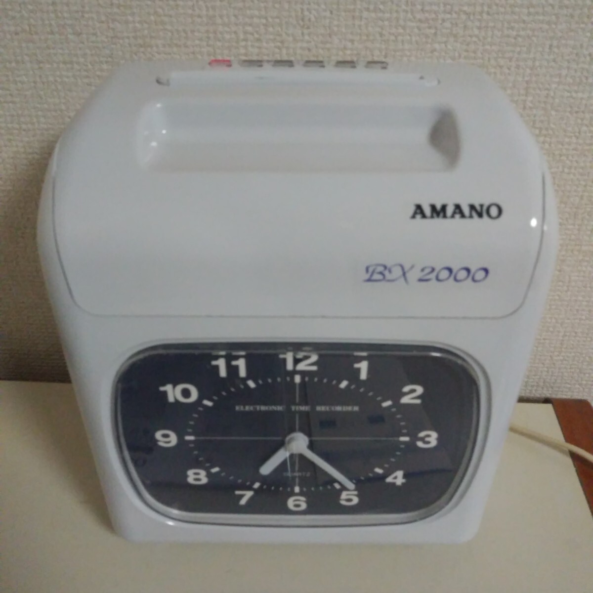 Yahoo!オークション - 「整備済」アマノ タイムレコーダーBX-2000「3」