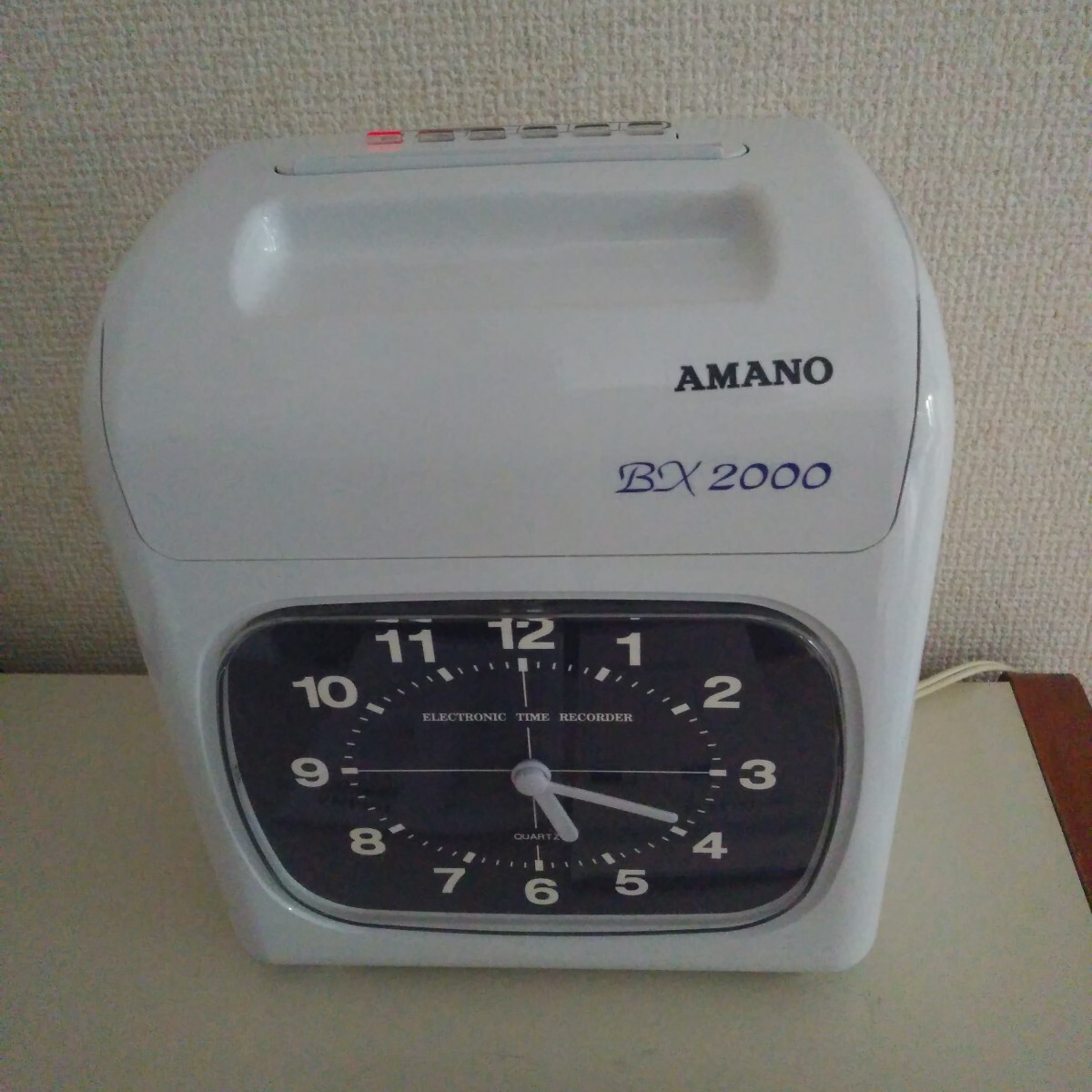 Yahoo!オークション - アマノ タイムレコーダーBX-2000整備済みリボン...