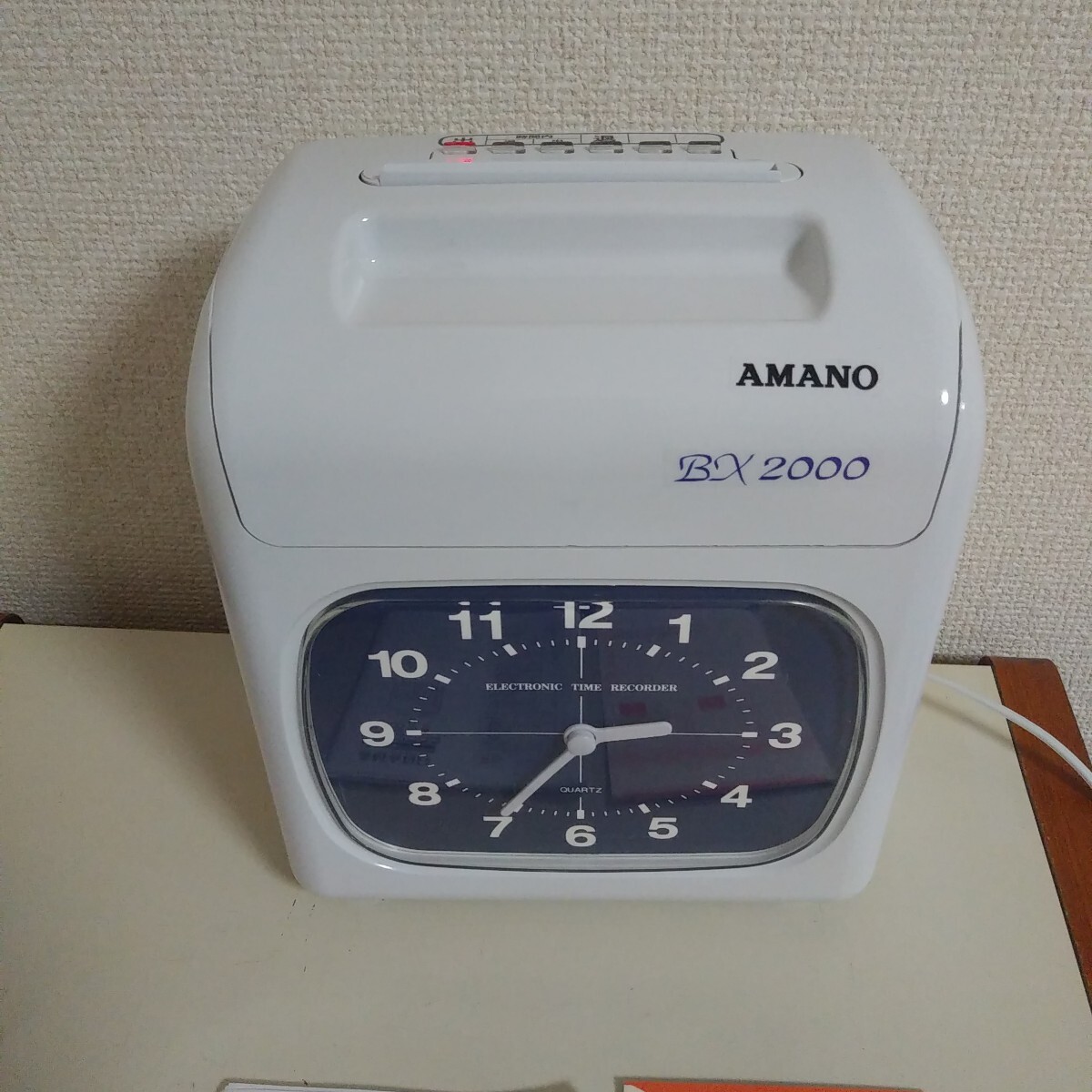 Yahoo!オークション - 「整備済」アマノ タイムレコーダーBX-2000