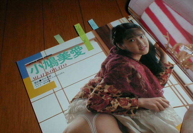Yahoo!オークション - アップル写真館1992/4 夏生じゅん5P 小鳩美愛4P ...