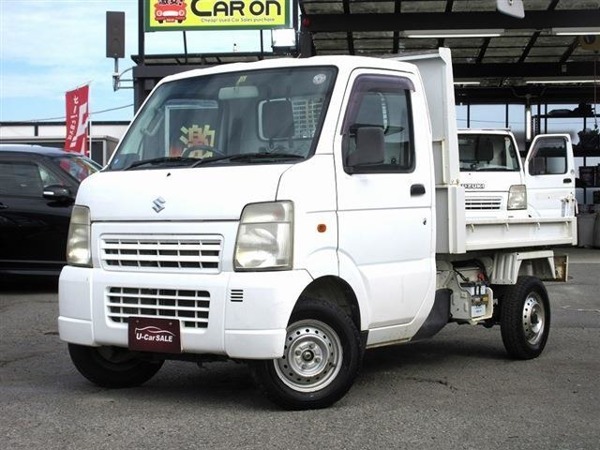 Yahoo!オークション - キャリイ ダンプ 4WD 検09.7 4WD 5MT ダンプ AC ...